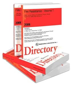 Fire Resistance Directory 2006: Ul: 9780762911356: Amazon.com: Books