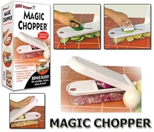 Amazon.com: Magic Chopper with Bonus Slicer: Chop Magic Chopper ...