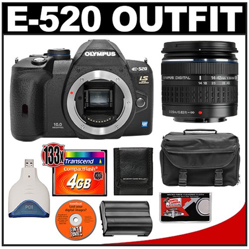Olympus Evolt E-520 Digital SLR Camera with 14-42mm f/3.5-5.6 Lens ...