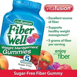 Amazon.com: Vitafusion Fiber Well Weight Management Gummies, 220 ...