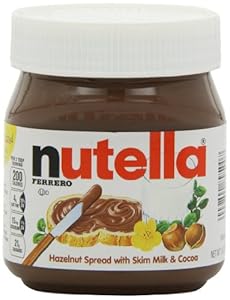 Amazon.com : Nutella Hazelnut Spread, 13 Ounce Plastic Jar : Sandwich ...