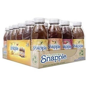 Amazon.com : Snapple Variety Pack, Three Yummy Flavors 24 Pack - 20 Fl ...