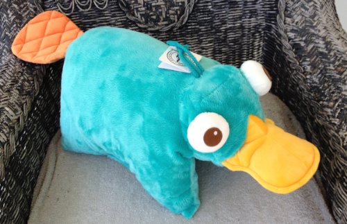 +1:Disney Park Phineas and Ferb Perry the Platypus Pillow Pal Plush Pet ...