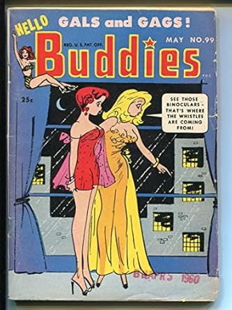 Hello Buddies #99 1960-Harvey Comics-cartoons-Bill Wenzel-gags-spicy-VG ...