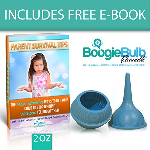 BoogieBulb Baby Nasal Aspirator and Booger Sucker for Newborns and ...