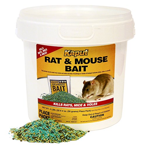 Price tracking for: Kaput Rat Mouse Vole Bait - 32 Place Packs 61305 ...