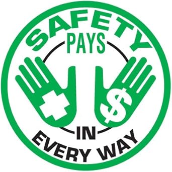 Safety Training Labels - Safety Pays: Amazon.com: Industrial & Scientific