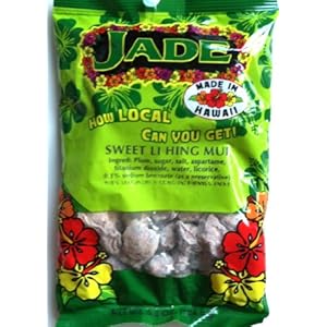 Jade Sweet Li Hing Mui Dried Plums 6.5 Ounces Made in Hawaii
