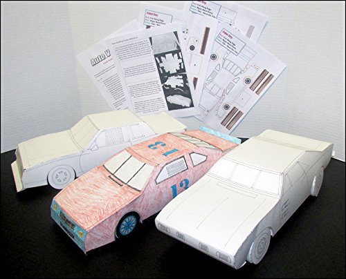 Buy Auto Vynamics - PPRMDL-RACECAR-MULTIPACK - Detailed Race Car Paper ...
