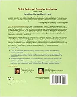 Digital Design and Computer Architecture, Second Edition: David Harris ...
