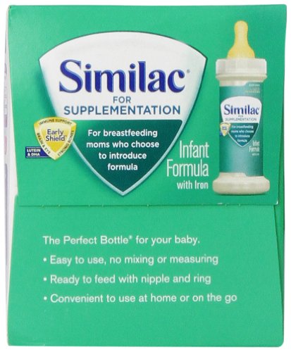 Similac for Supplementation Ready-to-Feed Infant Formula Bottles with ...