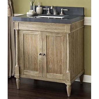 Fairmont Designs 142-V30 Rustic Chic 30 Inch Vanity In Weathered Oak ...