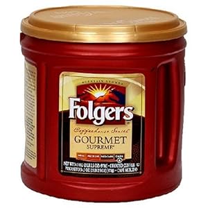 Amazon.com : Folgers Gourmet Supreme Ground Coffee, 34.5-oz Can ...