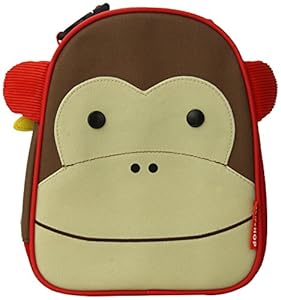Amazon.com : Skip Hop Zoo Lunchie Insulated Lunch Bag, Monkey ...
