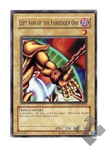 Amazon.com: LEFT Arm of the Forbidden One - Exodia Piece (Common ...