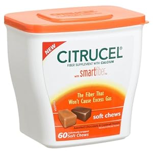 Amazon.com: Citrucel Soft Chews Fiber supplement with Calcium Chocolate ...