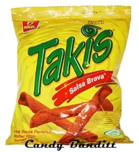 Amazon.com : Takis Salsa Brava Hot Sauce By Barcel 4 Oz (Pack of 4 ...