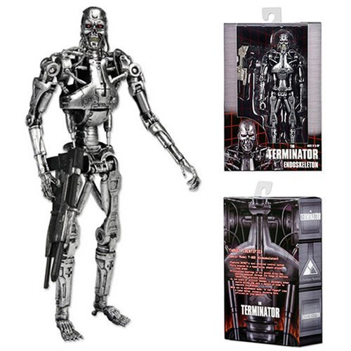 Terminator 7 Scale Action Figure T 800 Endoskeleton Classic Terminator ...