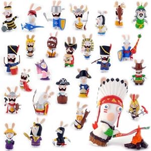 Raving Rabbids: Travel in Time Figures (complete set: 27 different ...