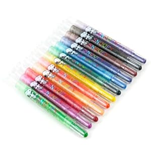 Amazon.com: Snoopy Set Of 12 Wind Up Pencil Crayons: Toys & Games