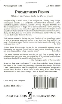 Prometheus Rising: Robert Anton Wilson, Israel Regardie: 8601200622133 ...