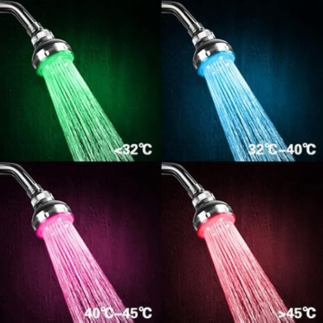 Color Changing Shower Head | TECHNOLOGY AND STYLE MAG...