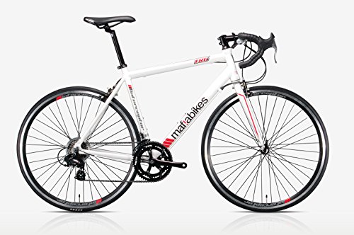 Mafiabikes TR6 Interceptor Race Road Bike Racer in Metallic White ...