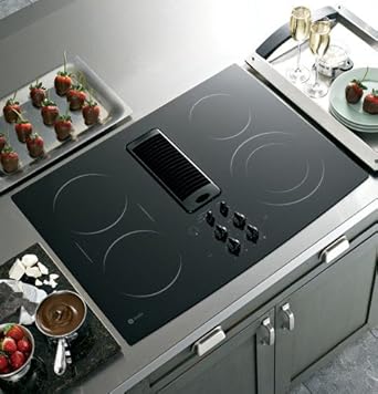 Amazon.com: GE PP989DNBB Profile 30" Black Electric Smoothtop Cooktop ...