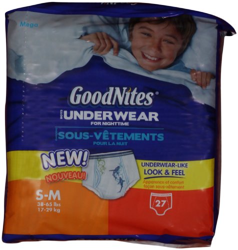 Huggies GoodNites Underpants, Boys, Small/Medium, 27 Count | Baby Potty ...