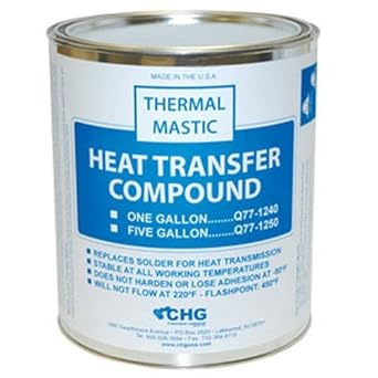 Amazon.com: Thermal Mastic - Heat Transfer Compound - 1 Gallon ...