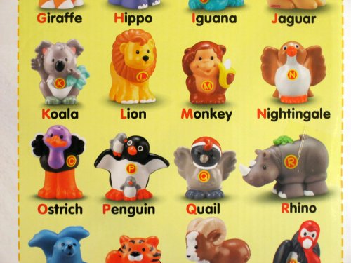 Fisher Price Little People A to Z Learning Zoo Playset New | eBay