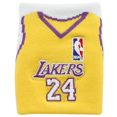 NBA Los Angeles Lakers Kobe Bryant Jersey #24 Fan Band Wristband ...
