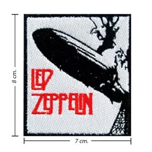 Amazon.com: Led Zeppelin Patch Music Band Logo III Embroidered Iron on ...