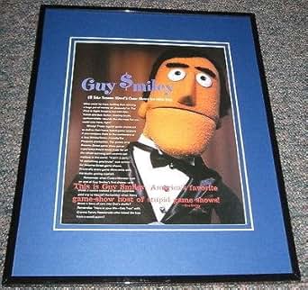 Amazon.com: Guy Smiley Sesame Street Framed 8X10 Poster Photo ...