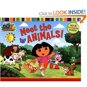 Meet the Animals (Dora the Explorer): Nickelodeon: 9781416926351 ...