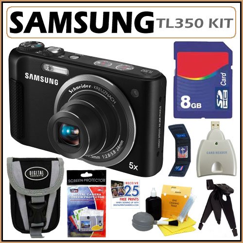 Black Friday Samsung TL350 10.2MP HD Digital Camera with 5x Optical ...