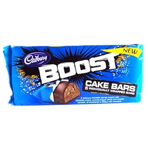 Cadbury Boost Cake Bars 5 Pack 150g: Amazon.co.uk: Grocery