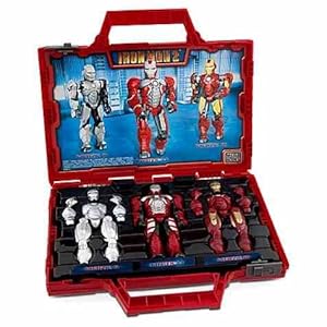 Iron Man 2 Tri-Armor Suitcase Play Set -- 46-Pc.: Amazon.co.uk: Toys ...