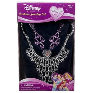 Amazon.com: Disney Princess Jewelry Set- Girl's Costume Fashion ...