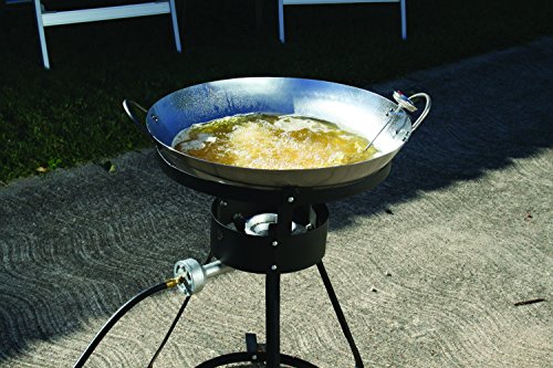 Texsport 54,000 BTU Propane Outdoor Wok Cooking Set Home Garden Kitchen ...