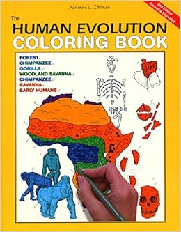 Amazon.com: The Human Evolution Coloring Book (9780062737175): Adrienne ...