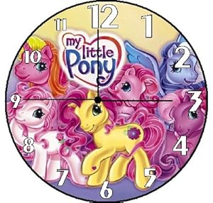 Amazon.com: My Little Pony Wall Clock: Home & Kitchen