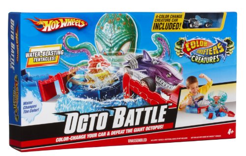 Hot Wheels Color Shifters OctoBattle Playset Toys Games Toys Vehicles ...