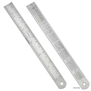 Amazon.com : Set of Two 6" Heavy-Gauge Stainless Steel 1/20 Scale ...