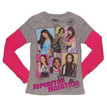 Amazon.com: Nickelodeon Victorious Superstar Sensation Long Sleeve ...