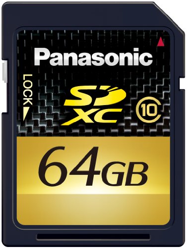 Panasonic 64 GB High Speed 22MB/s SDXC Class 10 Memory Card RP-SDW64GE1K
