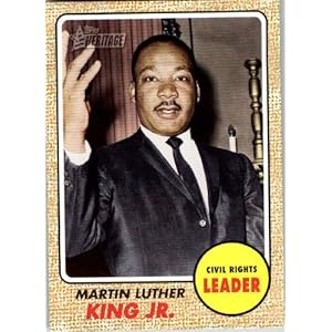 2008 Topps American Heritage Baseball Cards # 51 Martin Luther King Jr ...