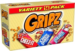 Amazon.com: Gripz Variety Pack (Cheez-It, Chips Deluxe, Grahams ...