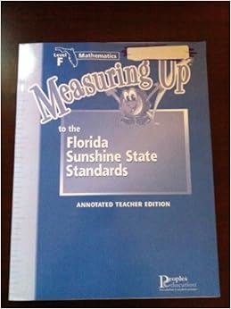 Florida Sunshine State Standards