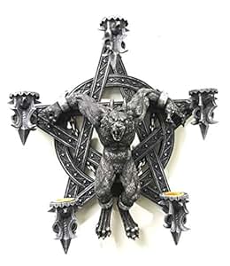 Amazon.com: Chained Sacrifice Werewolf Pentagram Wall Sculpture ...